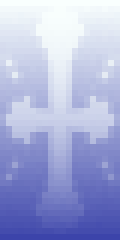 winter cross Minecraft Banner