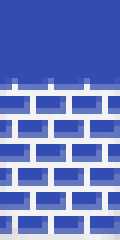blue brick Minecraft Banner