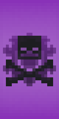 Wither Minecraft Banner