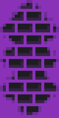 Minecraft purple Banner of bricks Minecraft Banner