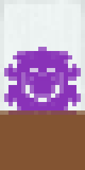Purple Ogre & little octopus Minecraft Banner