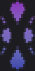Galaxy Bordure Bend Minecraft Banner