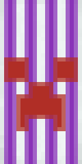 Striped Minecraft Banner