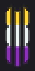 Nonbinary Cape Design Minecraft Banner