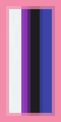 Minecraft Genderfluid pride banner Minecraft Banner