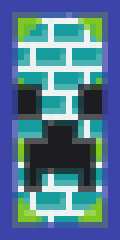 crepper banner Minecraft Banner
