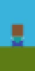 Small steve Minecraft Banner