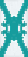 Cyan Dragon!!!!! Minecraft Banner