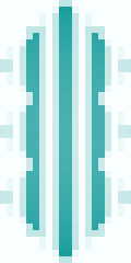 Cyan Minecraft Banner