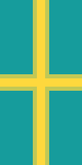 sweden flag (kinda) Minecraft Banner