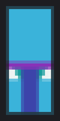 Blue Pillager Minecraft Banner