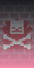 Pink Blood Wall Minecraft Banner