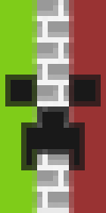 bandera de mexico creeper Minecraft Banner