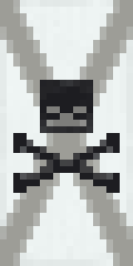 Pirate Flag Minecraft Banner