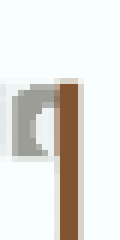 Wood cutter´s axe Minecraft Banner