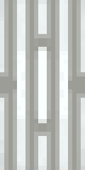 Iron Bars Minecraft Banner