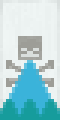 Skeleton being killed Minecraft Banner