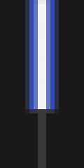 Blue Lightsaber Minecraft Banner