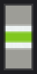 Agender, Vertical, v2 Minecraft Banner