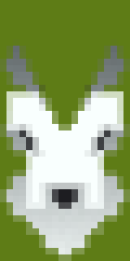 Green Background Goat Banner Minecraft Banner