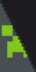 Emo creeper Minecraft Banner