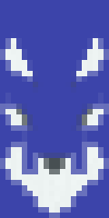 Ravenclaw wolf Minecraft Banner