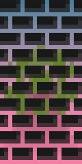 rainbow bricks Minecraft Banner