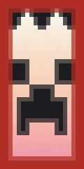 rostro del chapulin colorado Minecraft Banner