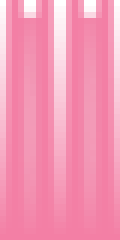 Kawaii pink stripe banner Minecraft Banner