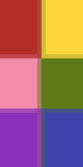 Rectangle color wheel Minecraft Banner