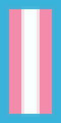 Transflag cape banner Minecraft Banner