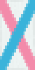trans pride banner Minecraft Banner