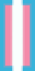 Trans Pride Flag Minecraft Banner
