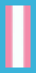 trans pride Minecraft Banner