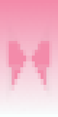 pink gradient bow banner :)) Minecraft Banner
