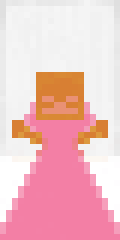 Princess Peach Minecraft Banner