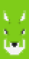 Green Fox Minecraft Banner