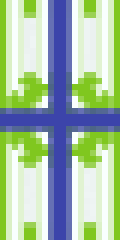 lime grime Minecraft Banner