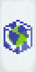 reversed earth Minecraft Banner