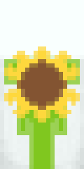 Sunflower Minecraft Banner