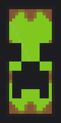 Creeper Minecraft Banner