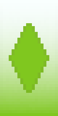 Sims logo (plumbob) Minecraft Banner