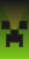 Cool Creeper Minecraft Banner