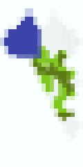 Blue Rose Banner Minecraft Banner