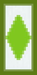 Sims Plumbob Minecraft Banner