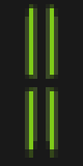 LIME GREEN BANNER Minecraft Banner