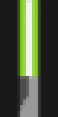 Yodas Lightsaber Minecraft Banner