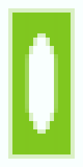 Lime O Banner Minecraft Banner