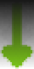 Down Arrow Minecraft Banner