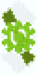 Green Rose Minecraft Banner